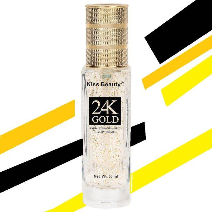 Kiss beauty 24k Gold Radiance Anti aging Luxury Primer 50ml | Lazada