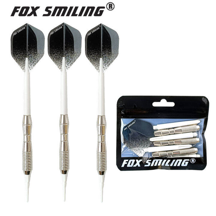 Fox Smiling 3PCS 18g Soft Tip Darts Professional Safety Electronic ...