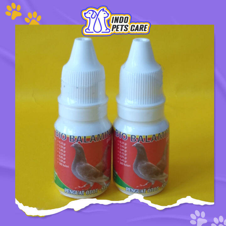 SUPLEMEN METABOLISME MERPATI - BIO BALAMINE DROP 10ML - SUPLEMEN ...