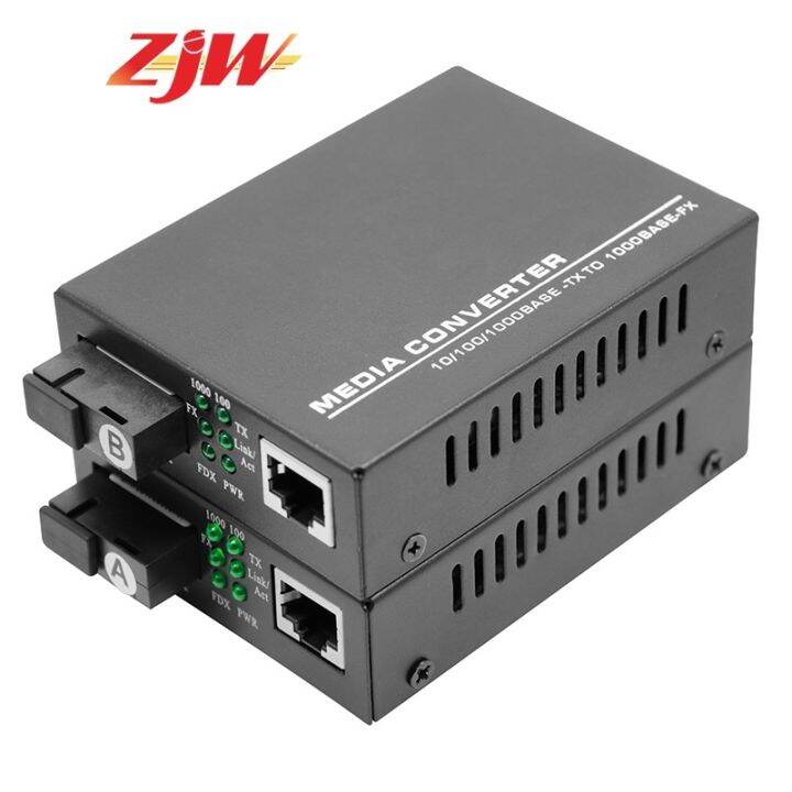 1000Mbps A/B Gigabit 20KM Fiber Optical Media Converter 1000Mbps Media ...