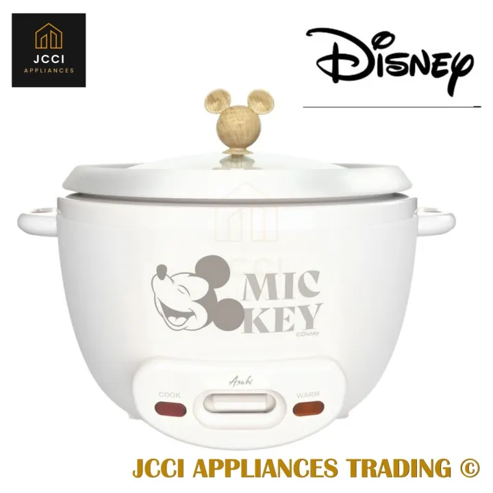Asahi DRC 101 8 Cups Mickey Rice Cooker♧ | Lazada PH
