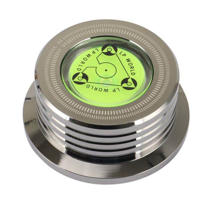 Universal LP Vinyl Record Player Disc Turntable Stabilizer with Level ...