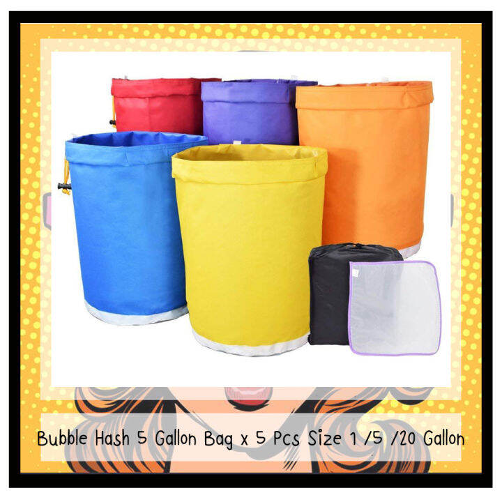 (พร้อมส่ง) Bubble hash dry iced Extractor Kit Herbal Ice Bubble Hash 5 ...