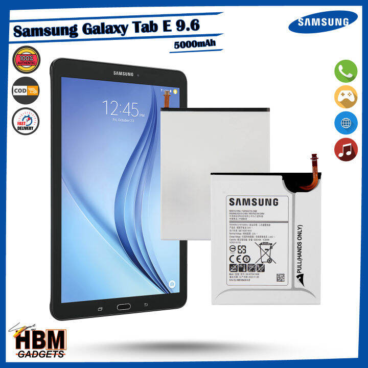 Samsung Galaxy Tab E 9.6 Battery 5000mAh | Model : EB-BT561ABE ...