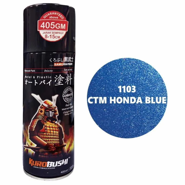 SAMURAI 1103 Honda CTM Blue Metallic 400ml | Lazada PH