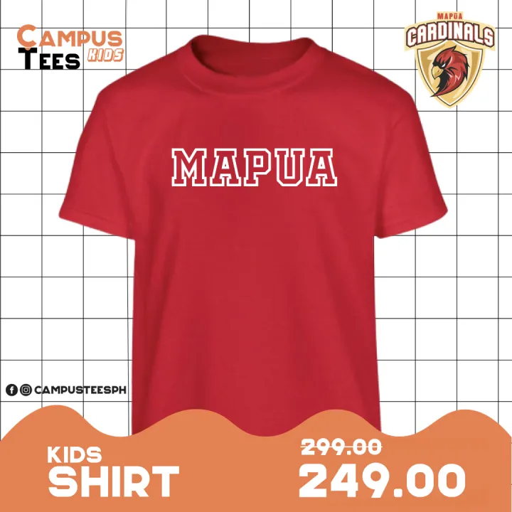 [ CAMPUS TEES KIDS ] MAPUA University Online School Kids Shirt ...