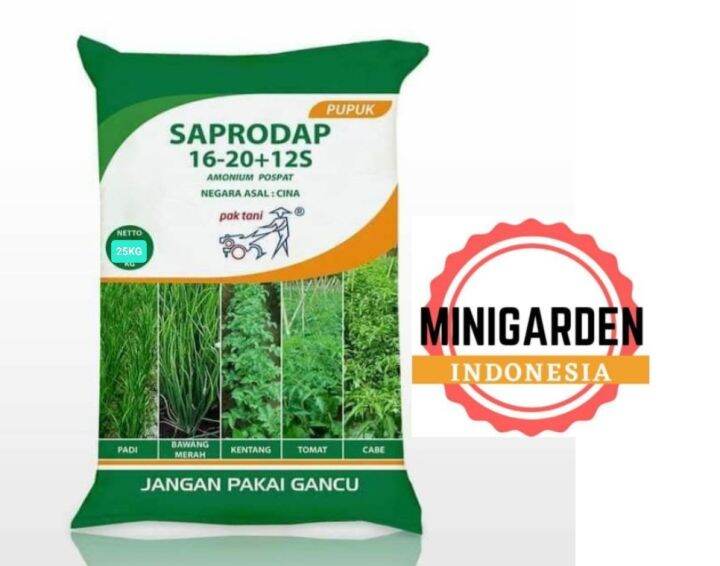 PUPUK SAPRODAP ZAK 25KG pupuk daun akar pupuk amonium pospat sulfur ...