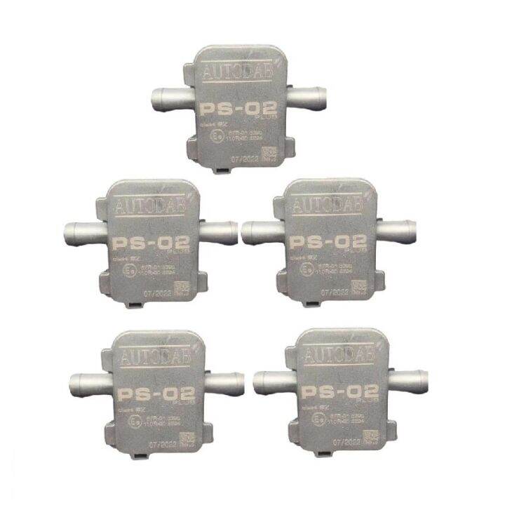 5 Pcs 5 Pin MAP Sensor PS-02 Plus Gas Pressure Sensor For LPG CNG ...