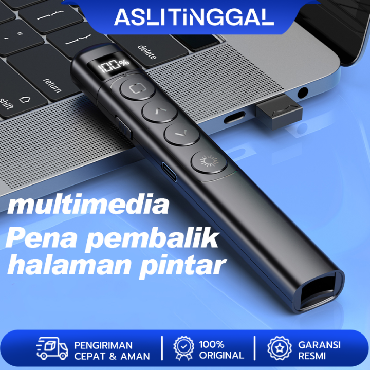 Wireless Rechargerablee Laser Pointer Presentasi 200M Transmission ...