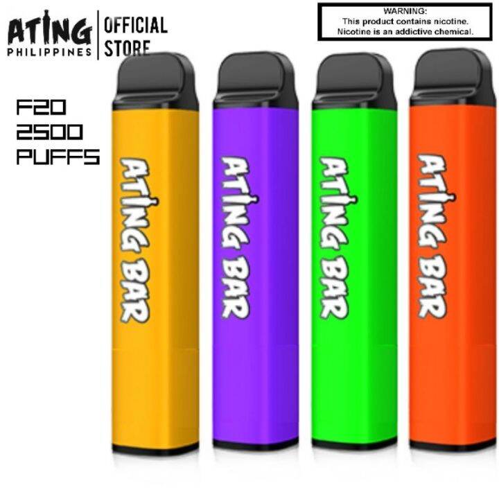 hot Ating Bar F20 Menthol vape 2500 puffs 7ml 2 | Lazada PH