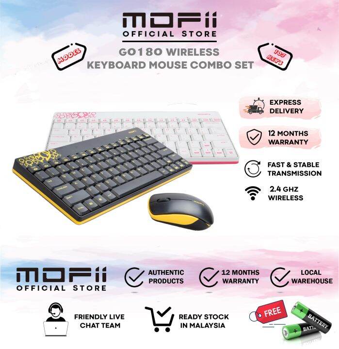 MOFII GO180 WIreless Keyboard Set | Lazada