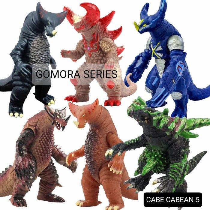 Mainan Monster Ultraman Gomora Coklat Action Figure Kaiju Godzilla ...
