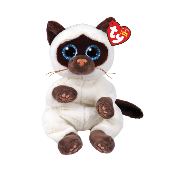 (💯% Original) Ty Toys Beanie Boos | Miso SIamese Cat Belly | Soft Toys ...