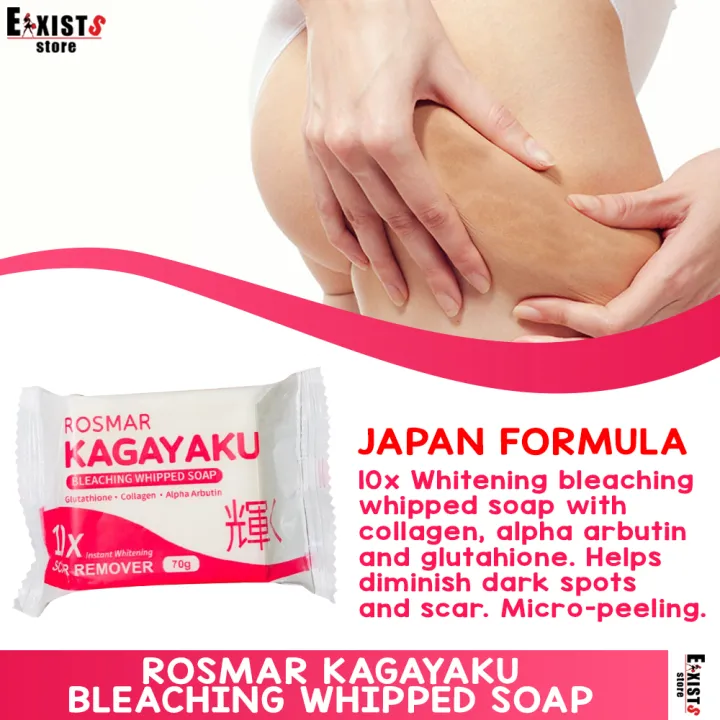 Rosmar Kagayaku Bleaching Whipped Soap Scar Remover Soap 70g 10x