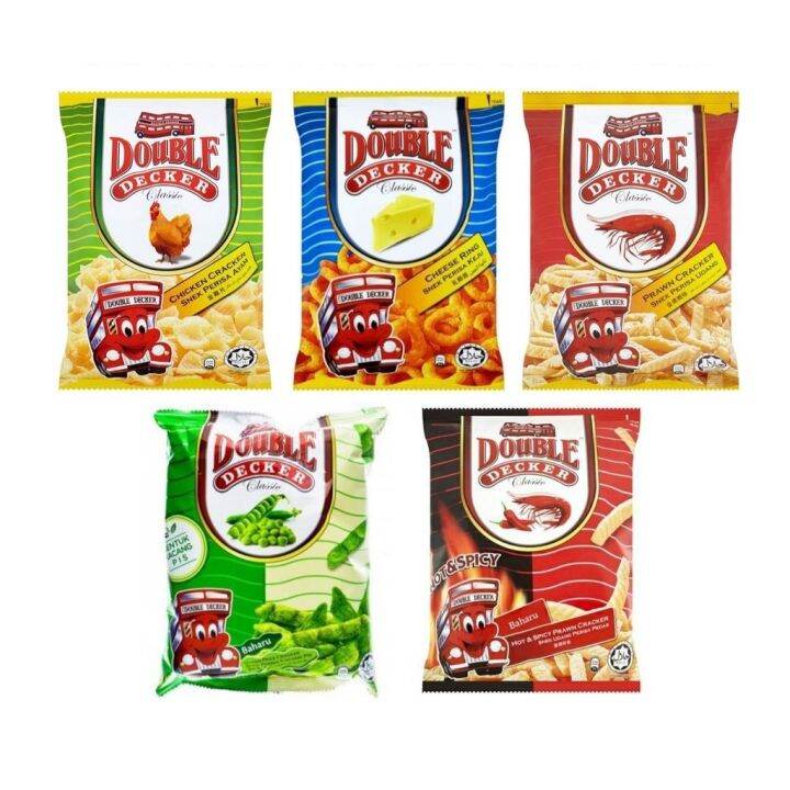 Double Decker Snack Pelbagai Perisa | Lazada