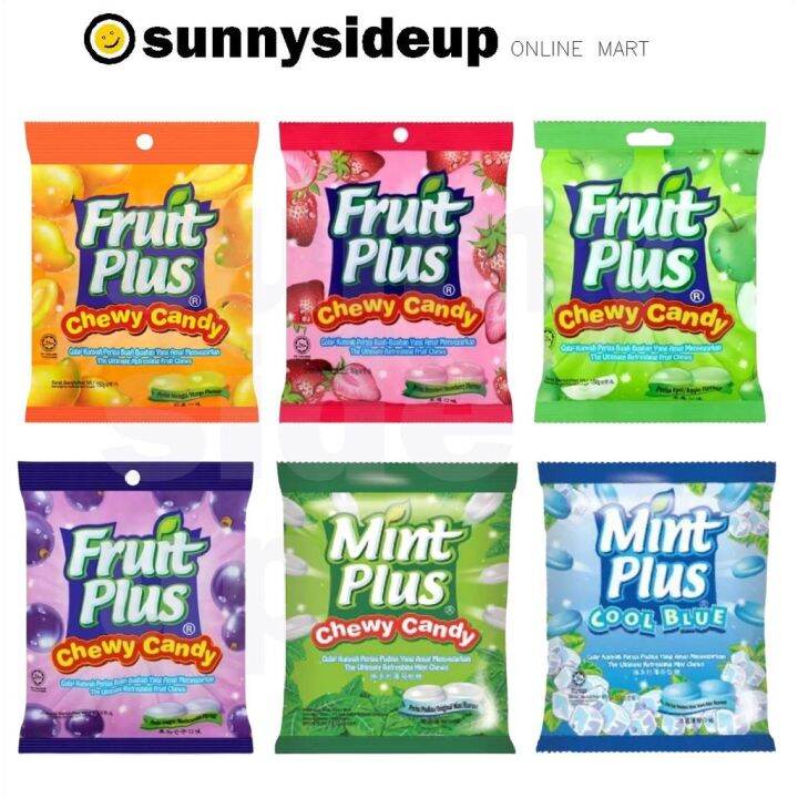 [SUNNY] Fruit Plus chewy candy 150g | Lazada