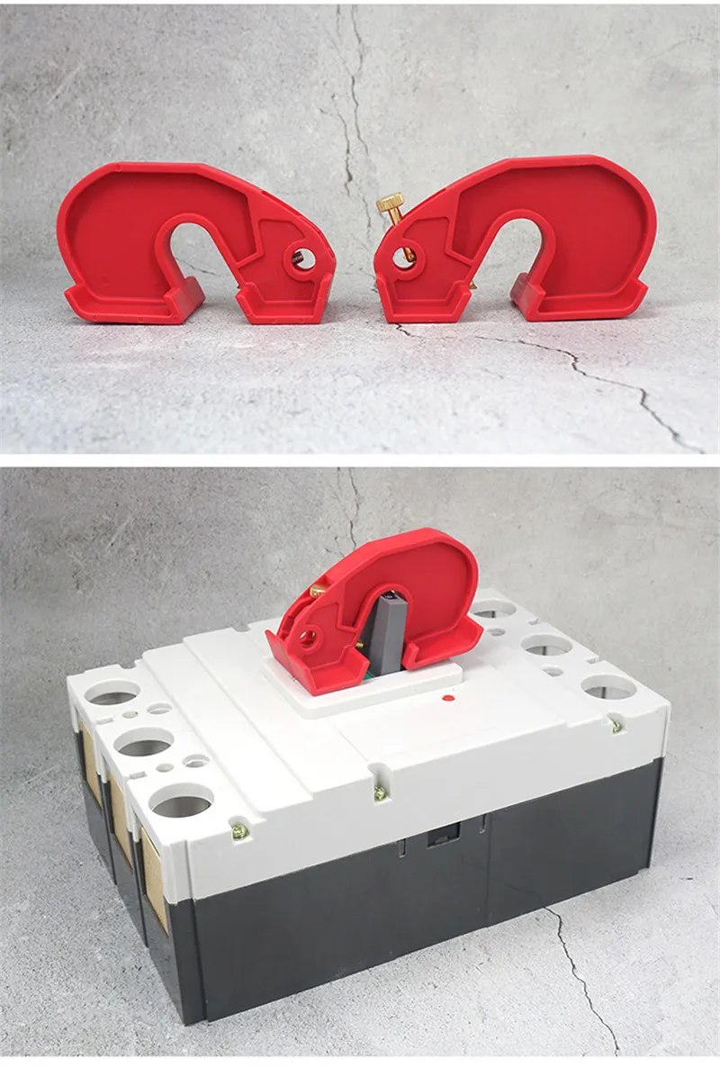 Safety Lockout ABS Big Large Molded Case Circuit Breaker MCB MCCB Lock ...