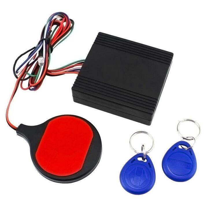 Motorcycle Anti Theft RFID Hidden Wireless Lock System with Engine Cut ...