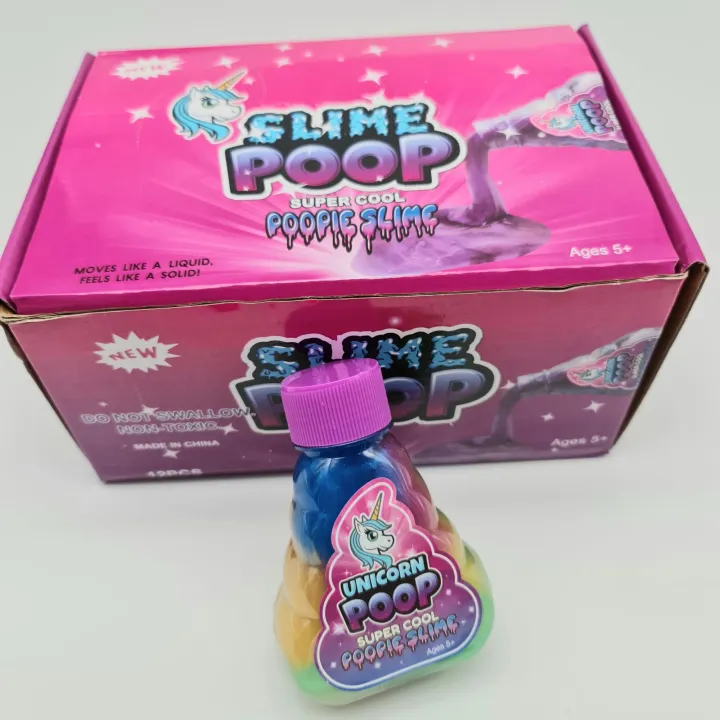 glittery unicorn poop slime / kids slime toy 1 pc | Lazada PH