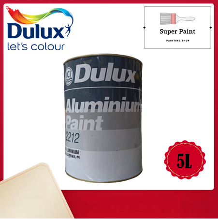 ICI Dulux - Aluminium Paint 2212 | 5L | Interior and Exterior used ...