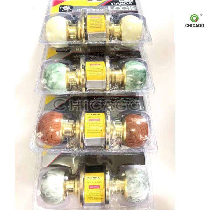 YIANDA STAINLESS DOORLOCK BRASS KEY BRASS CORE 7 COLORS | Lazada PH