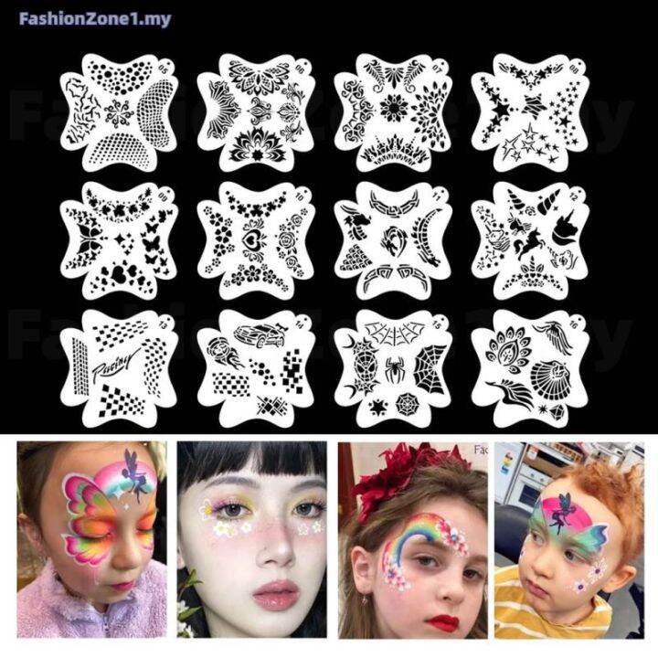 Stage Makeup Face Template | Saubhaya Makeup