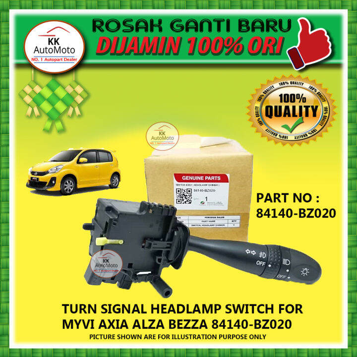 84140-BZ020 Genuine Perodua Myvi Lagi Best Icon Axia Bezza Alza Viva ...