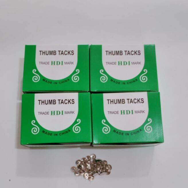 10 pak ( 100 box) paku payung pines stainless | Lazada Indonesia