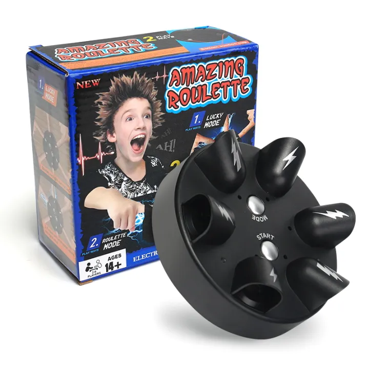 Snoopy Interesting Electric Shock Finger Game Machine Shocking Roulette