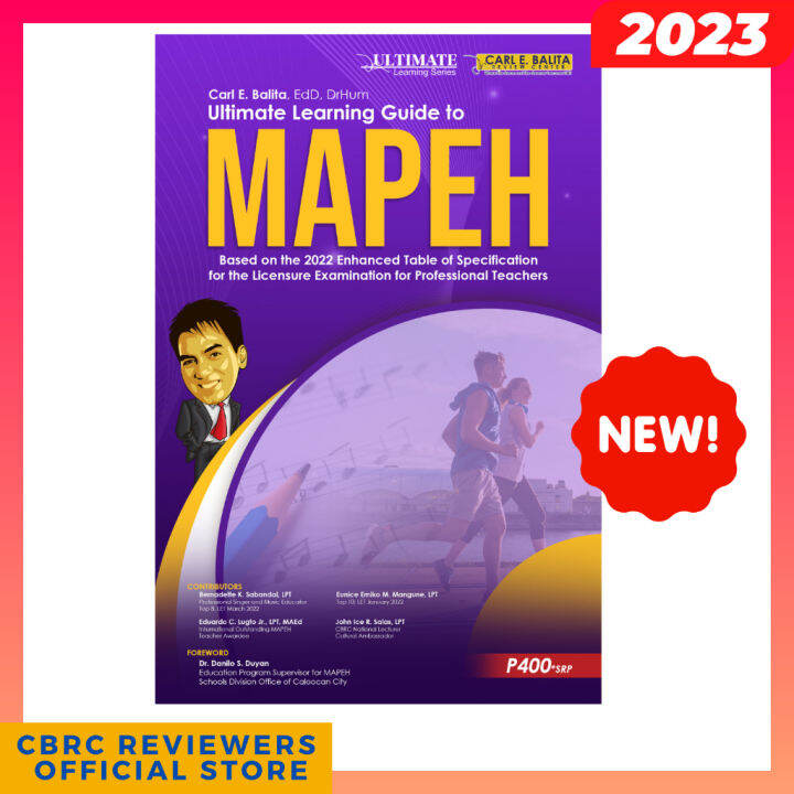 2023 CBRC ULG FOR MAPEH Majorship LET Reviewer Latest | Lazada PH