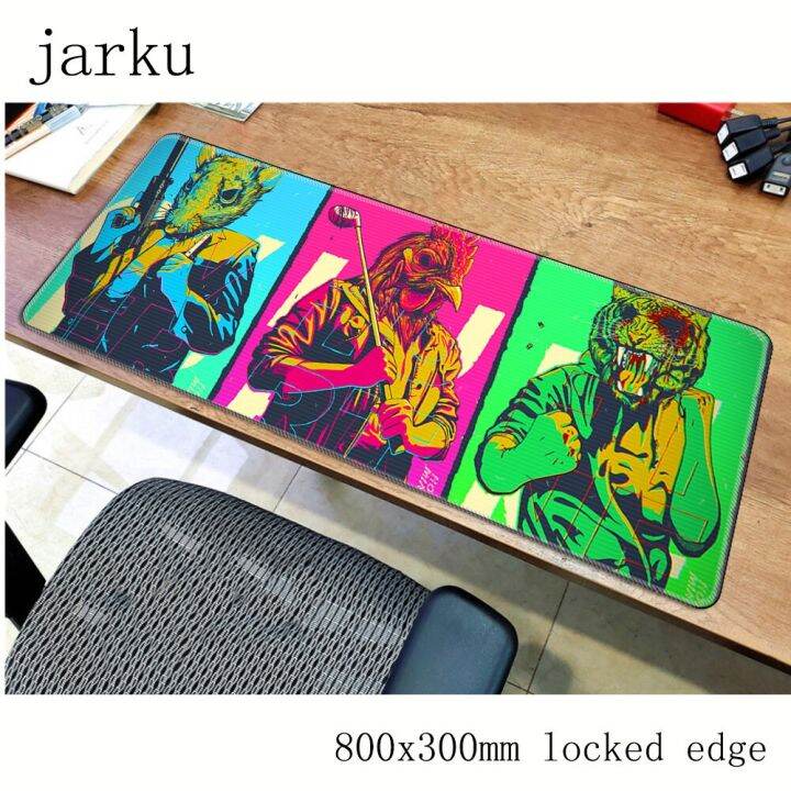 สายด่วน Miami Mouse Pad เครื่องเกม 800x300X3MM แผ่นรองเมาส์เกมมิ่งขนาด ...