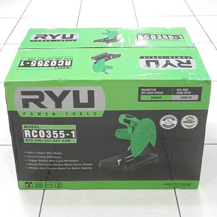 RYU CUT OFF 14" MESIN POTONG BESI RCO 355-1 | Lazada Indonesia