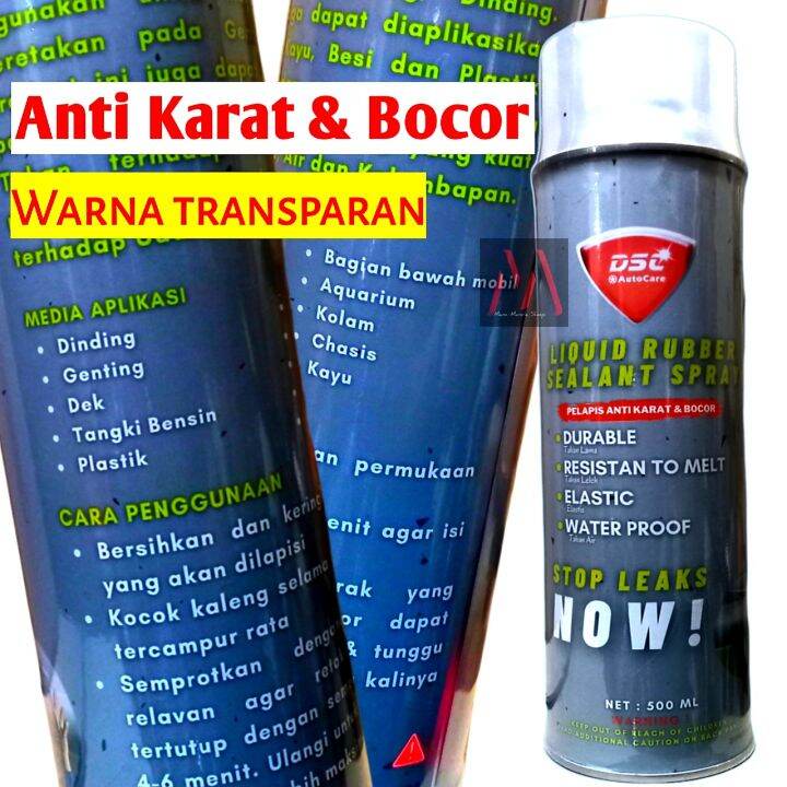 Isi 2 Anti Bocor Semprot / Pelapis Anti Bocor / Penambal Bocor Atap ...