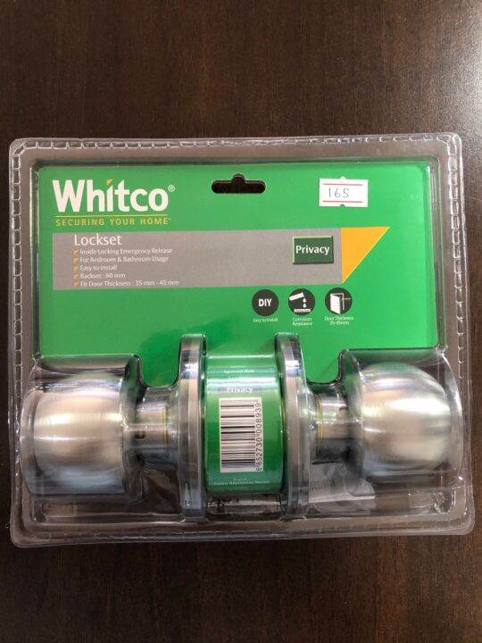 ลูกบิดประตูห้องน้ำ ตราwhitco | Lazada.co.th