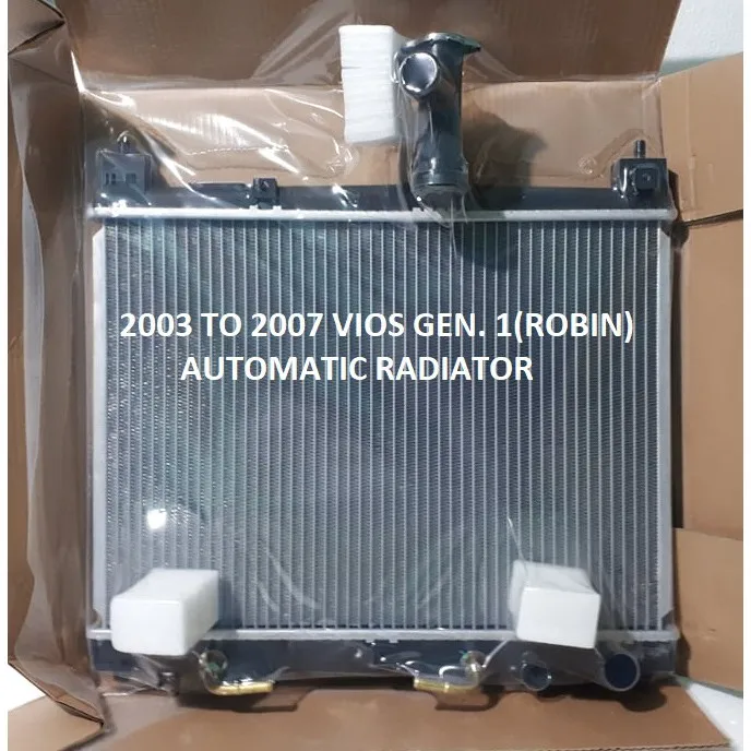 VIOS RADIATOR 2003 TO 2007 GEN. 1 (ROBIN) AUTOMATIC RADIATOR | Lazada PH
