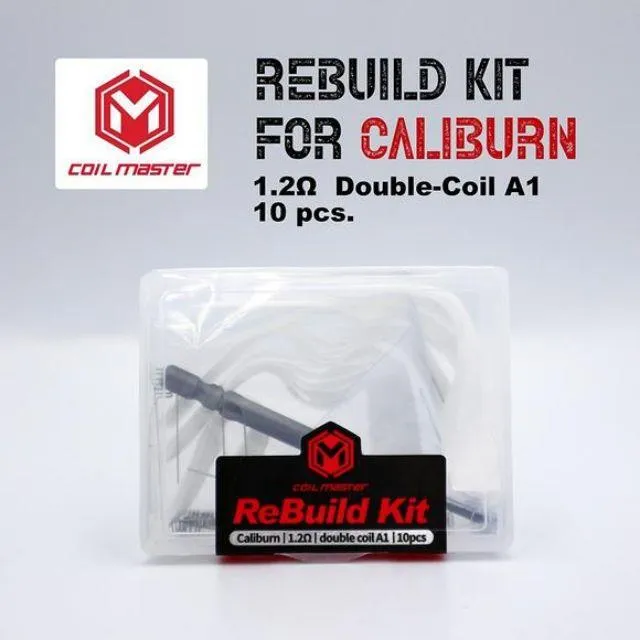 JONE LOVE Coil Master ReBuild Kit 1.2ohm for Crown/Caliburn/Caliburn ...