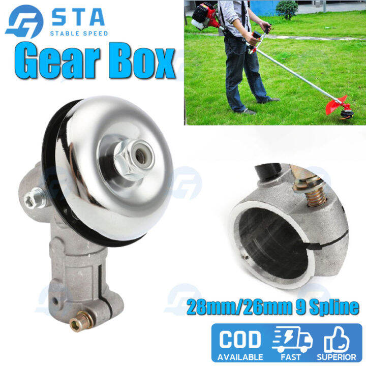 (In stock) lawn mower parts trimmer gear box gear head lawn mower gear ...