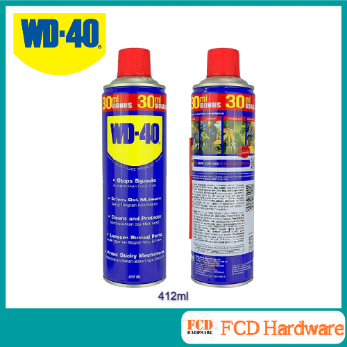 WD 40 Multi-Use Product 412ml Multi Purpose Lubricant ( FREE 30ML MORE ...