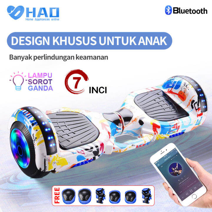 Hoverboard smart wheel / Alrwheel / Hoverboard Smart Balance LED Wheel 7 inch Elektrik Murah ...