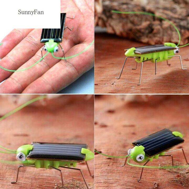 SUNNYFAN Mini Educational Energy Insect Solar Bug Kids Gift Robot ...