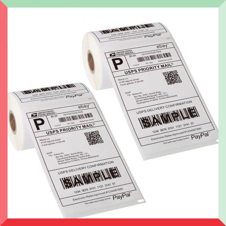 [READY STOCK] A6 Thermal Label Sticker for Air Waybill / Consignment ...