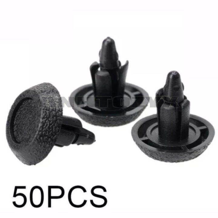 Automotive 50 Pcs Car Clips Fasteners 7mm Hole Car Rivets Clips for ...