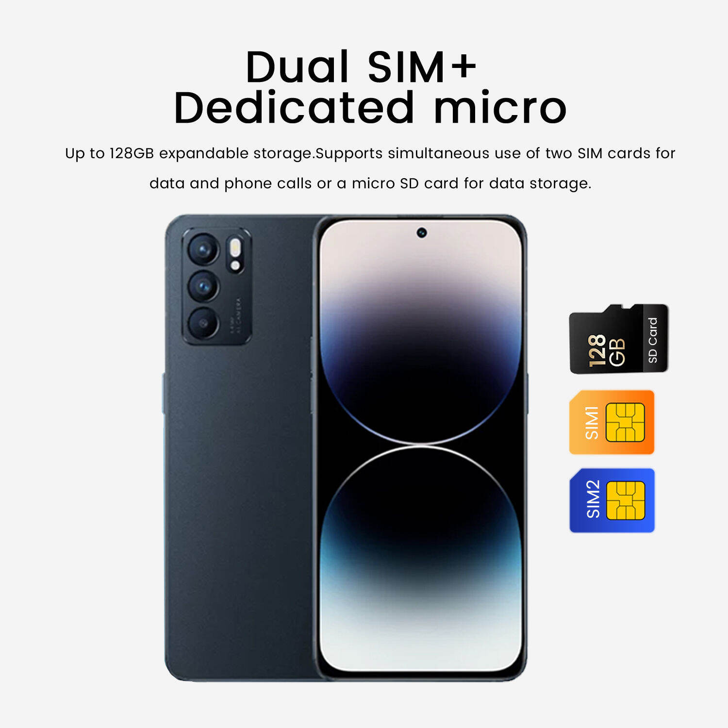 (พร้อมส่ง) VIVQ Y22 5G 7.5นิ้ว โทรศัพท์มือถือ รองรับ2ซิม Smartphone 4G ...