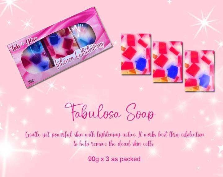Fab & Glow Intense Skin Whitening Fabulosa Soap with Micropeeling ...