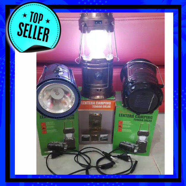 ( TOPSELLER1 ) LENTERA TARIK FLASHLIGHT RECHARGEABLE - LENTERA CAMPING ...