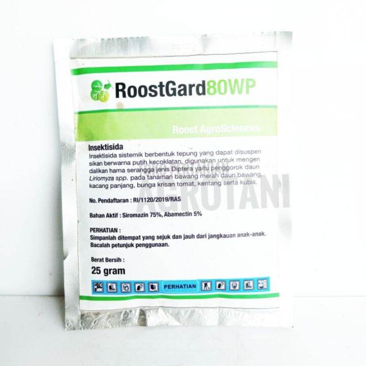 Insektisida ROOSTGARD 80WP 25gram 2 bahan aktif Ampuh mengatasi Set ...