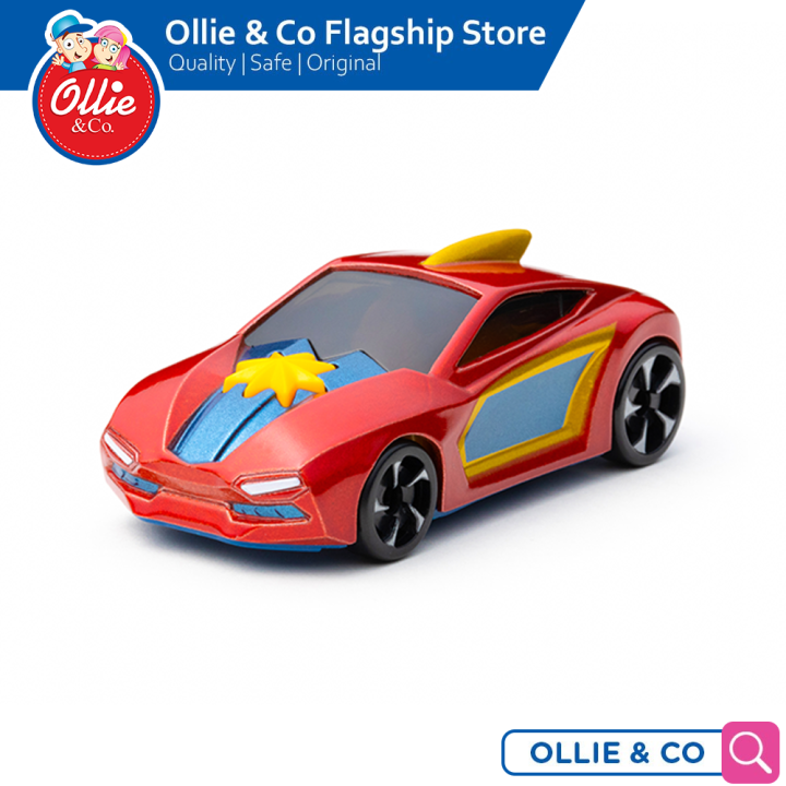 Marvel Go Collection 3-inch Die-cast Racing Vehicle Single Pack Captain ...