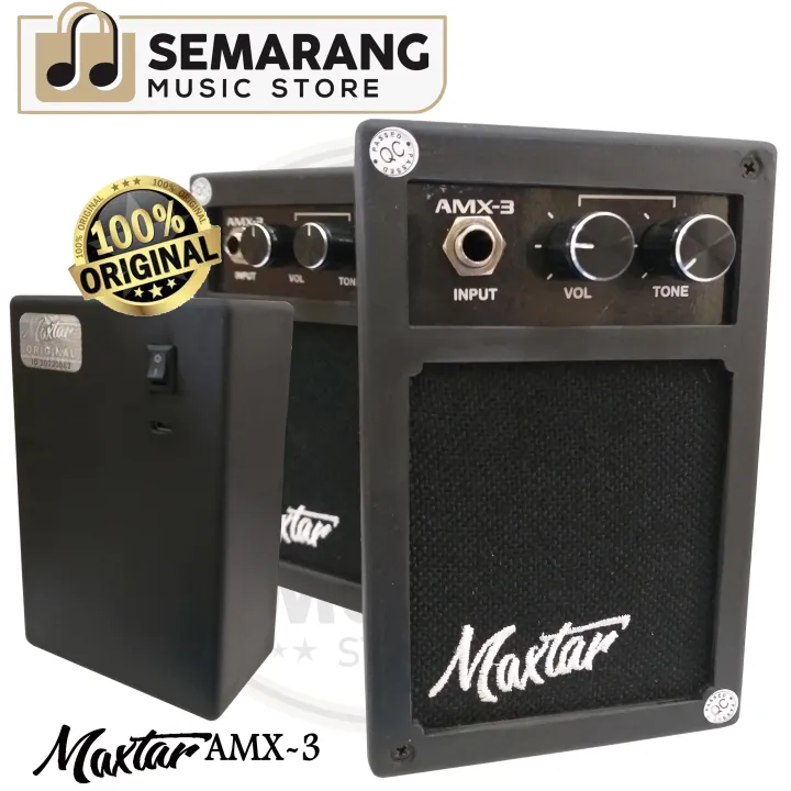 ORIGINAL!!! Ampli Gitar Maxtar AMX-3 Amply Gitar Mini Amplifier Speaker ...