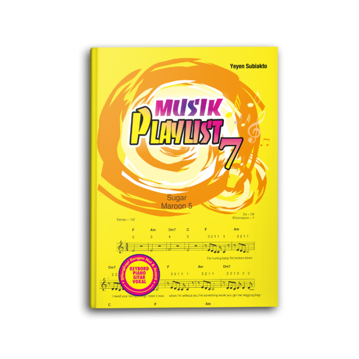 Buku Lagu Musik Playlist Partitur Not Notasi Balok Dan Angka Untuk ...