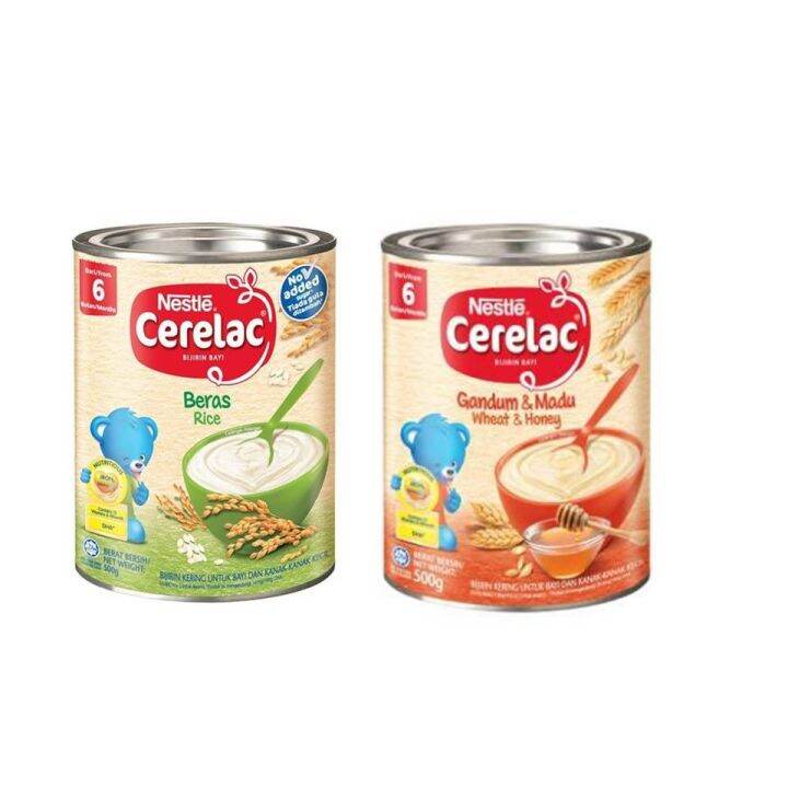 Nestle Cerelac 500g - Rice/ Wheat & Honey | Lazada